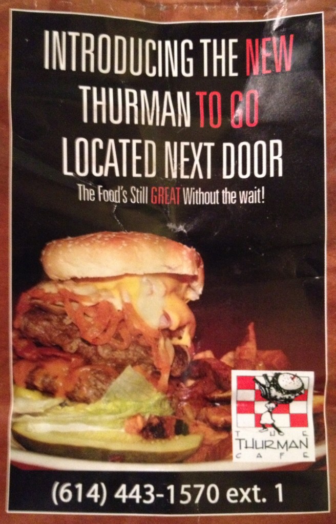 Quick Byte: Thurman to Go « CMH Gourmand – Eating in Columbus & Ohio