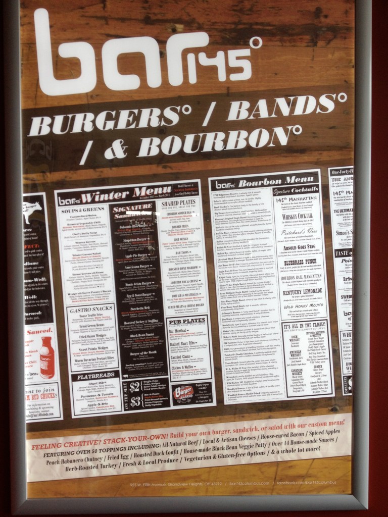 First Bite: Bar 145 (A Dual Review) « CMH Gourmand – Eating in Columbus ...